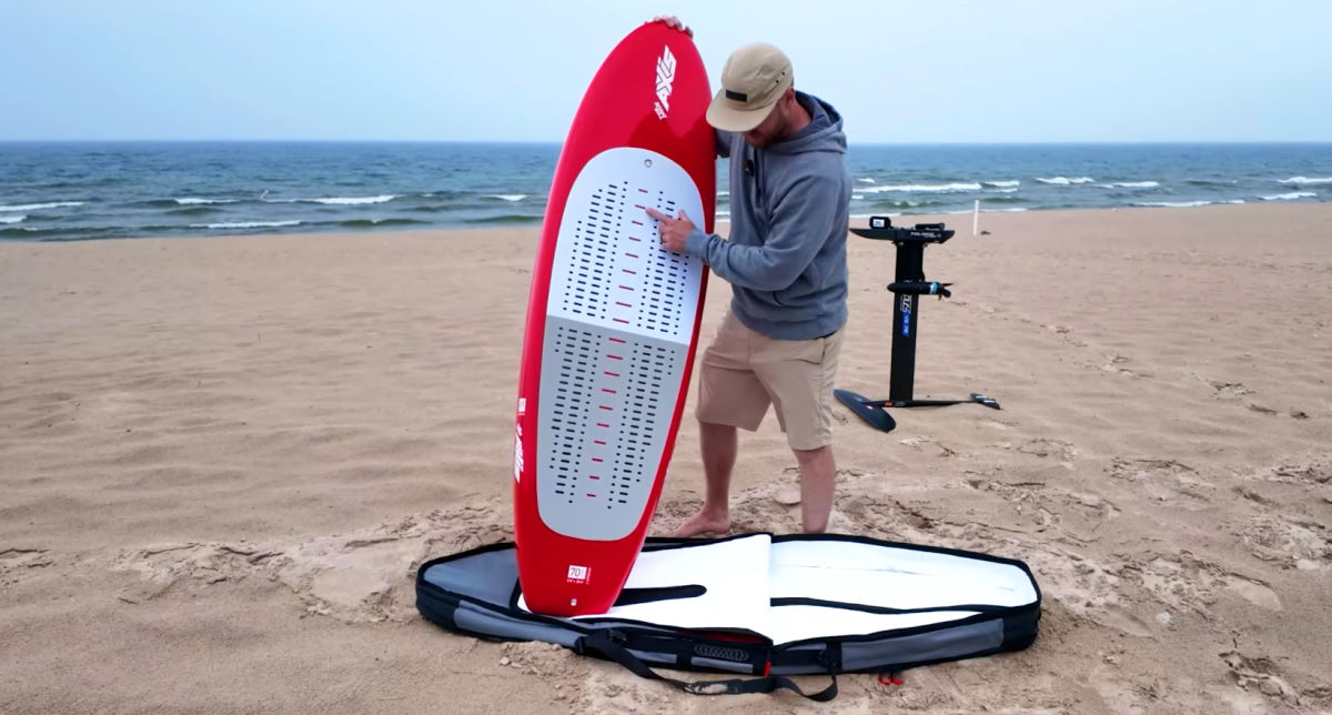 Axis x Foil Drive Board Collaboration | Unboxing the 5'8" 70L Model ...
