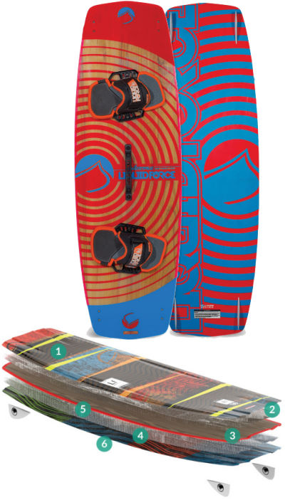 2014 Liquid Force Over Drive Kiteboard